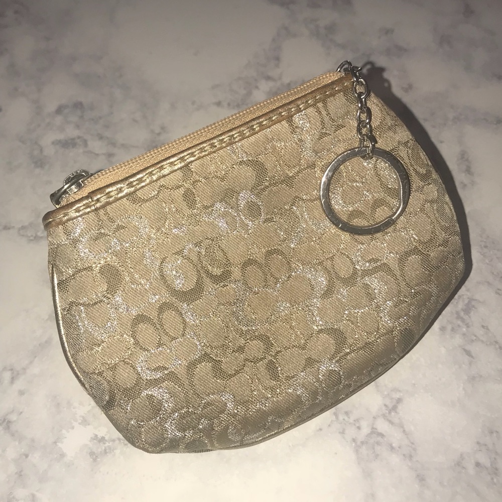 Coach Signature Coin Purse - Gem